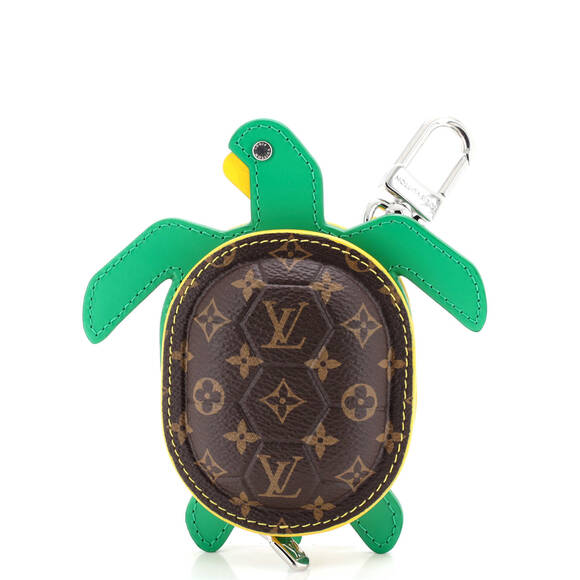 Louis Vuitton | Bags | Louis Vuitton Turtle Pouch Bag Charm Monogram ...